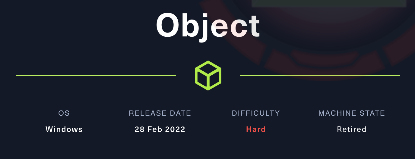 [HTB] Object - Fsociety